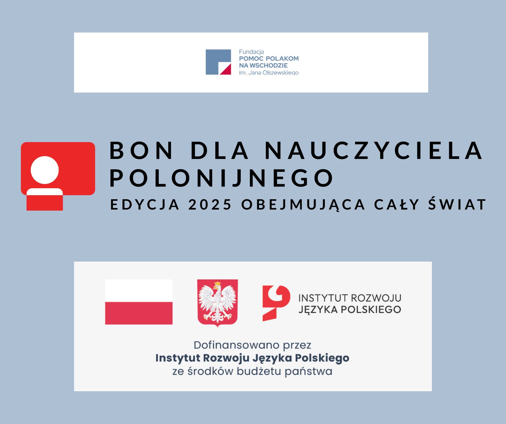 Informacja dot. projektu Bon dla nauczyciela polonijnego 2025 ...